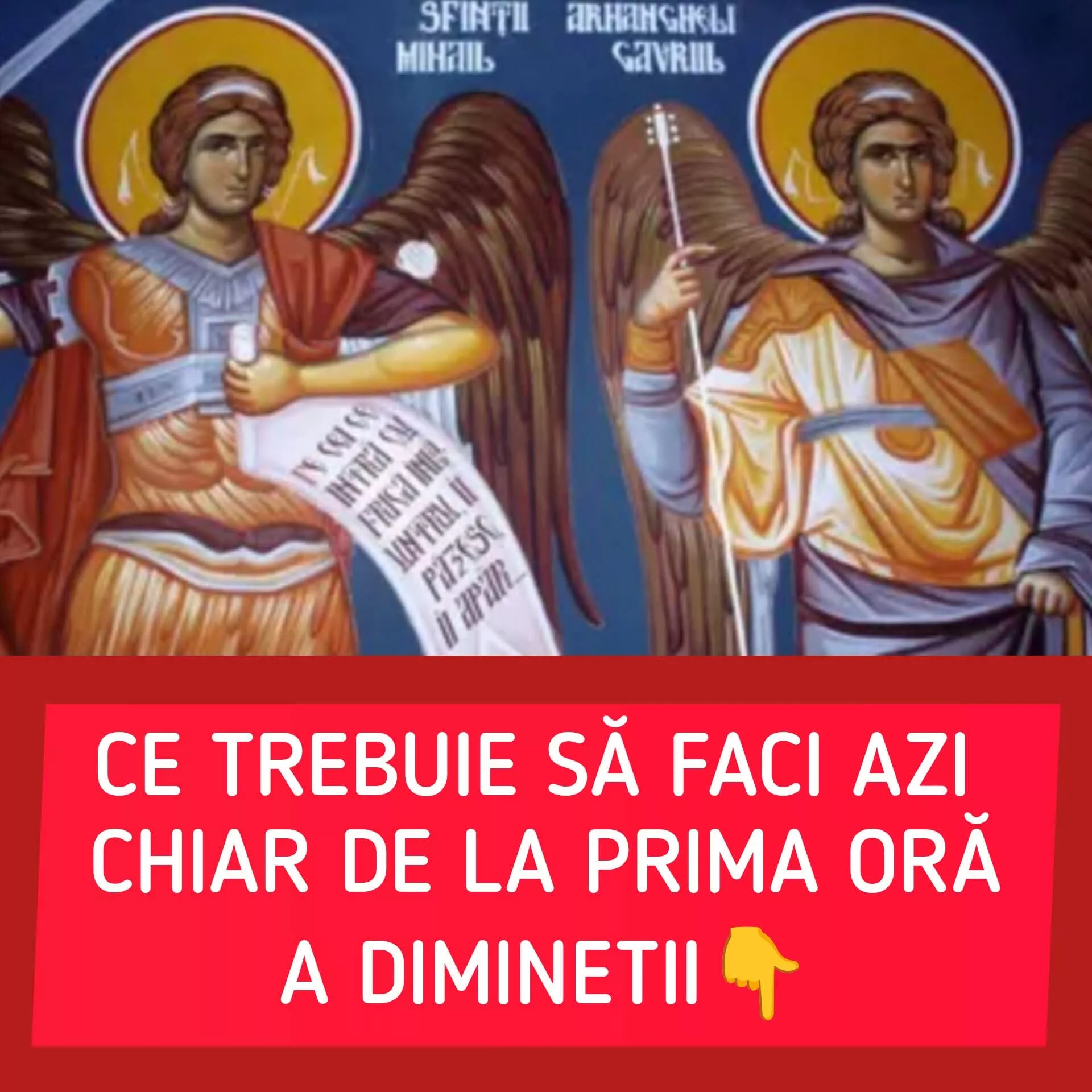 Sfinții Arhangheli Mihail și Gavril – 8 noiembrie. Tradiții, obiceiuri ...